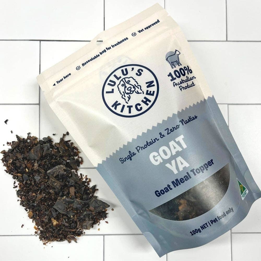 Goat Ya - Goat Meal Topper and Enhancer | ‘B’ in the Doghouse